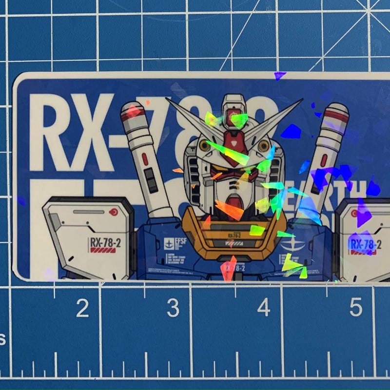 Gundam Sticker - Etsy