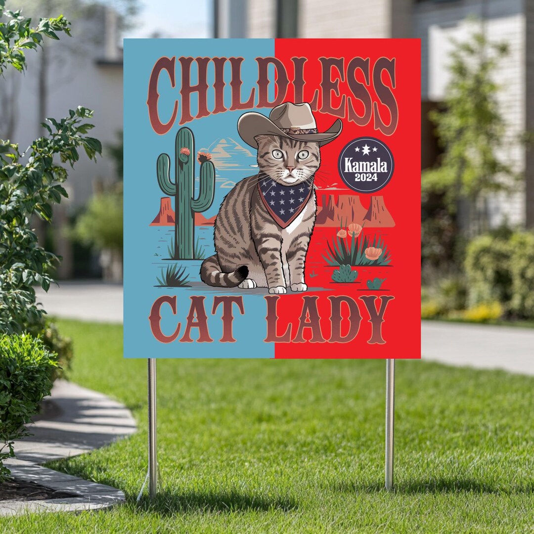 Yard Sign Kamala Harris Walz 2024 Obviously Yard Sign, Kamala Harris ...