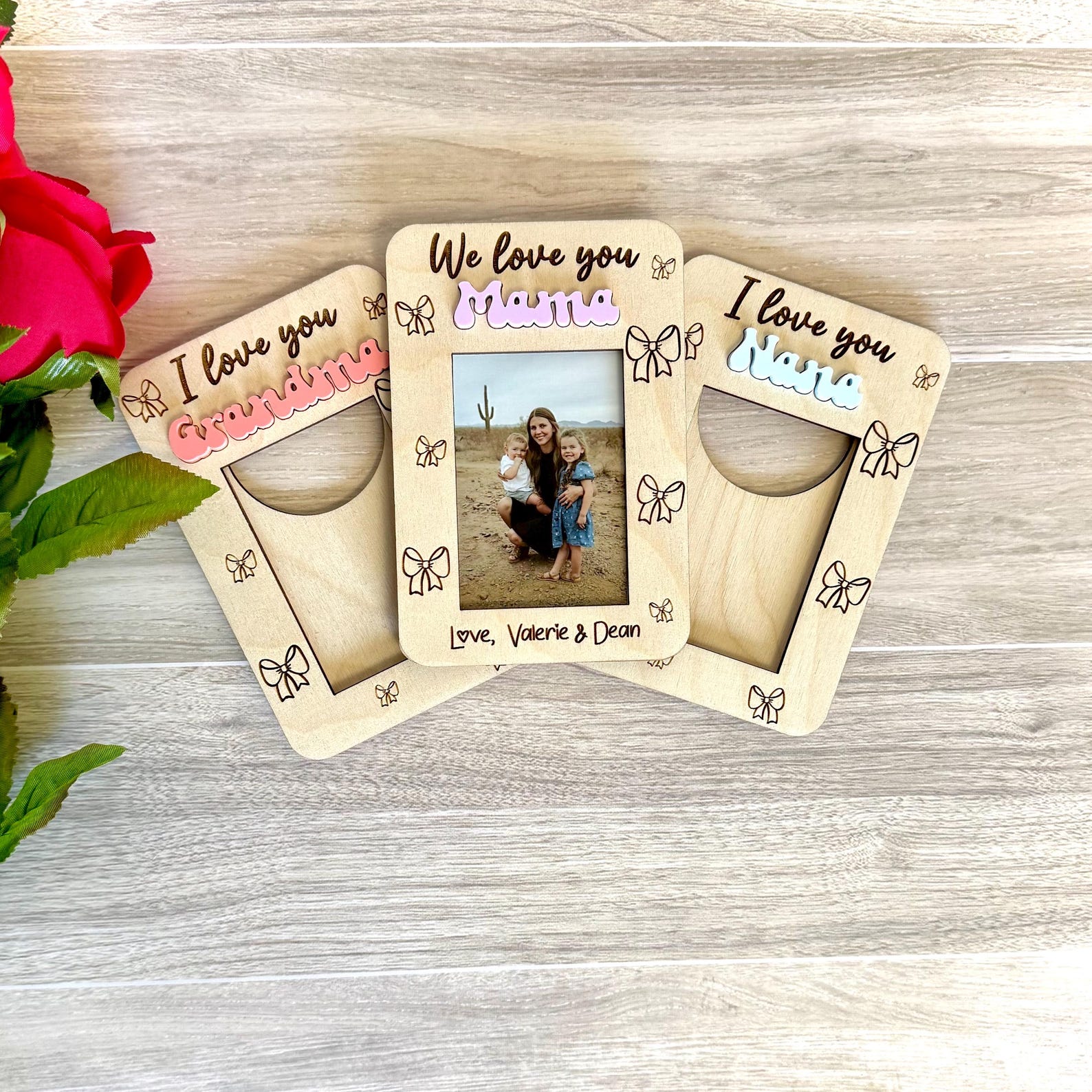 Personalized Mother’s Day Magnetic Picture Frame Custom Instax Mini ...