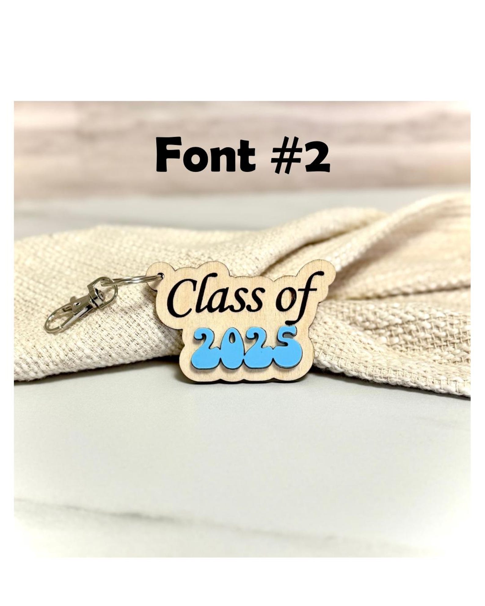 Class of 2025 Graduation Keychain Custom Senior Gift Personalized ...