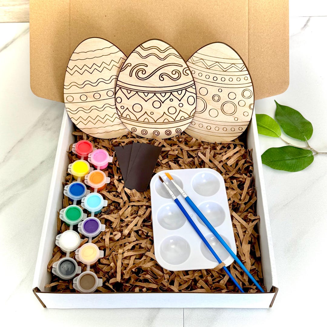 DIY Easter Egg Painting Kit for Kids Fun Spring Art Project for Kids ...