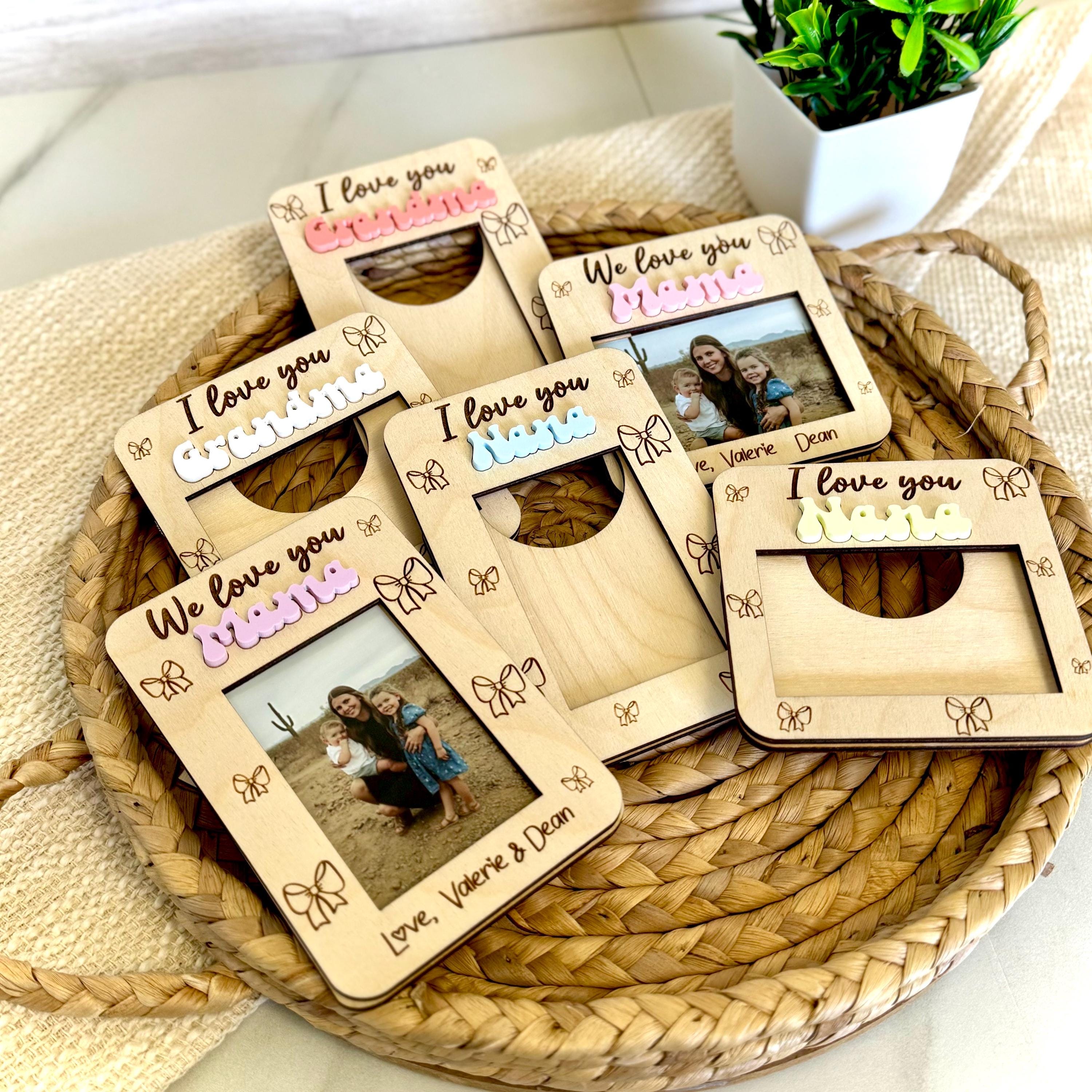 Personalized Mother’s Day Magnetic Picture Frame Custom Instax Mini ...