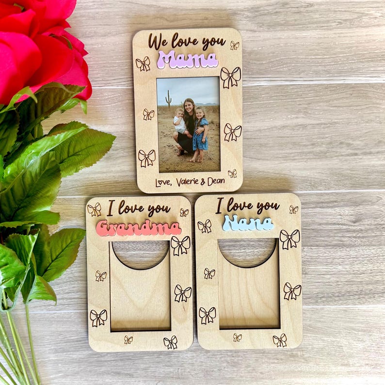 Personalized Mother’s Day Magnetic Picture Frame Custom Instax Mini ...