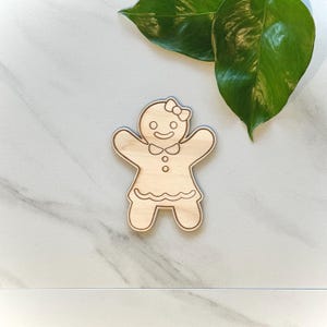 DIY Fall Gingerbread Painting Kit for Kids - 3 Wooden Characters ...