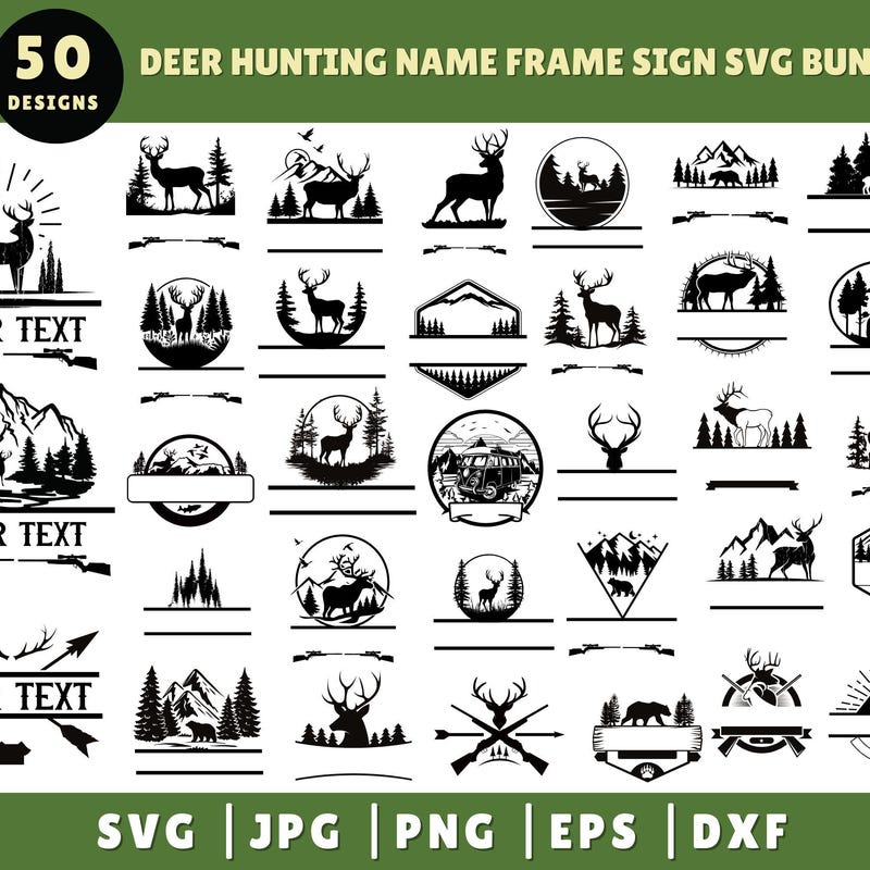 Hunting Signs - Etsy
