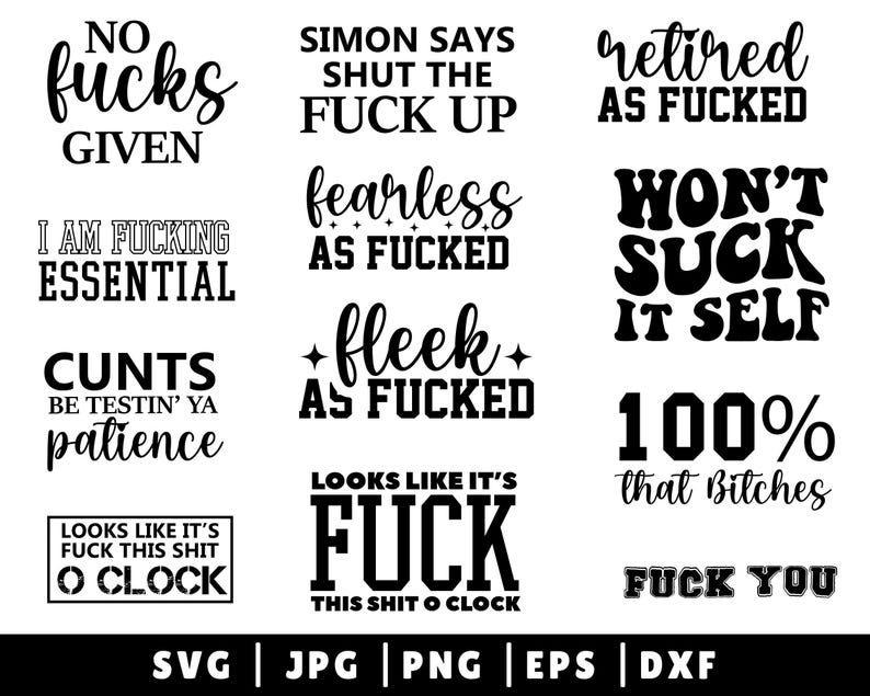 Adult SVG Bundle, Funny Adult Bundle, Adult Quotes SVG, Funny Quotes ...