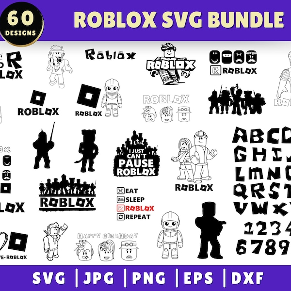 Roblox Svg - Etsy