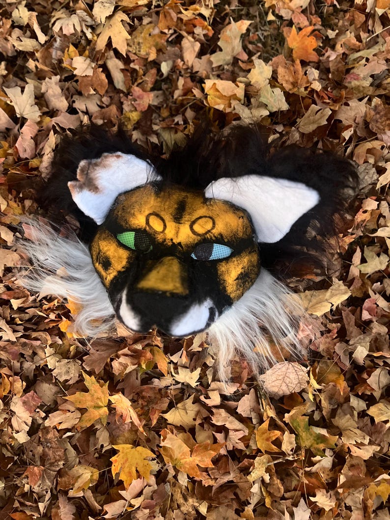 Red Fox Cat Mask, Therian/ Furry Mask - Etsy
