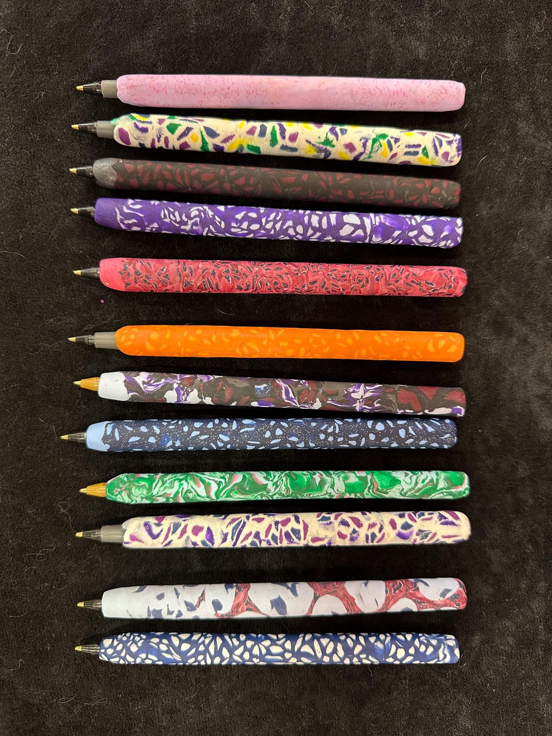 Polymer Clay Pens With Extra Ink Insert - Etsy