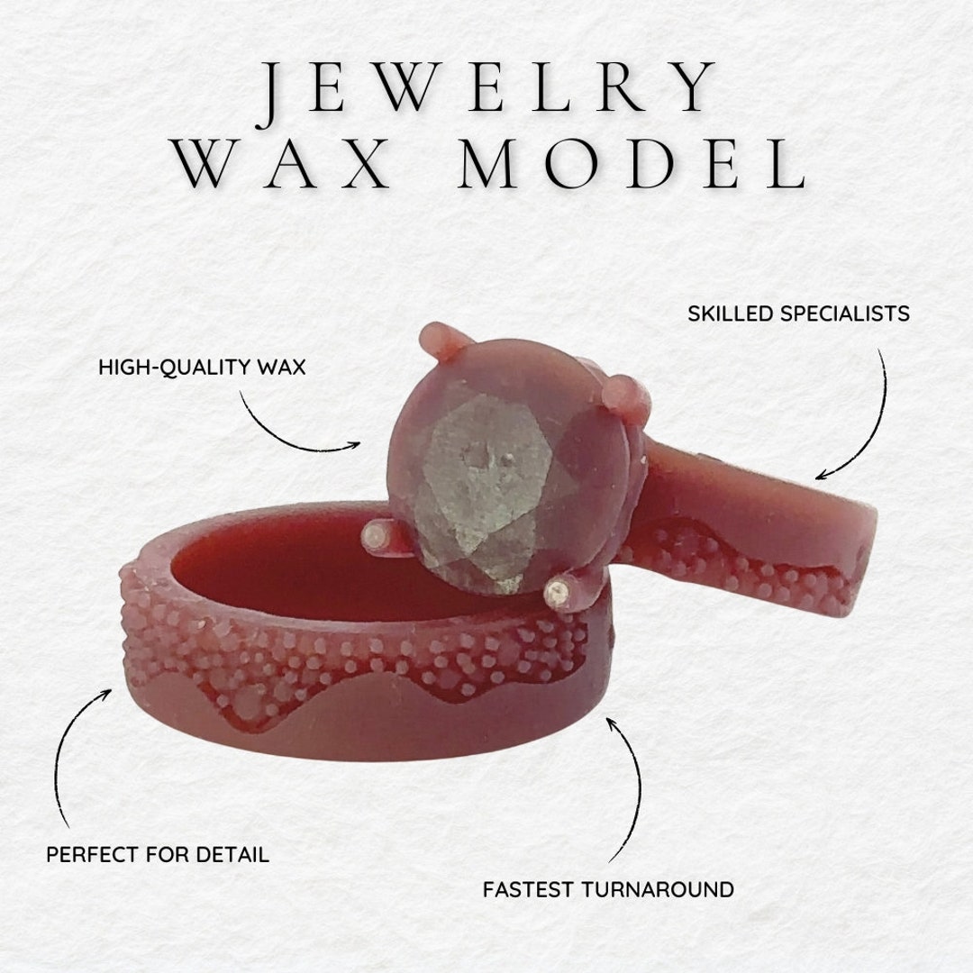Professional 3D Jewelry Wax for Casting – Fine Jewelry Custom Designs - Etsy