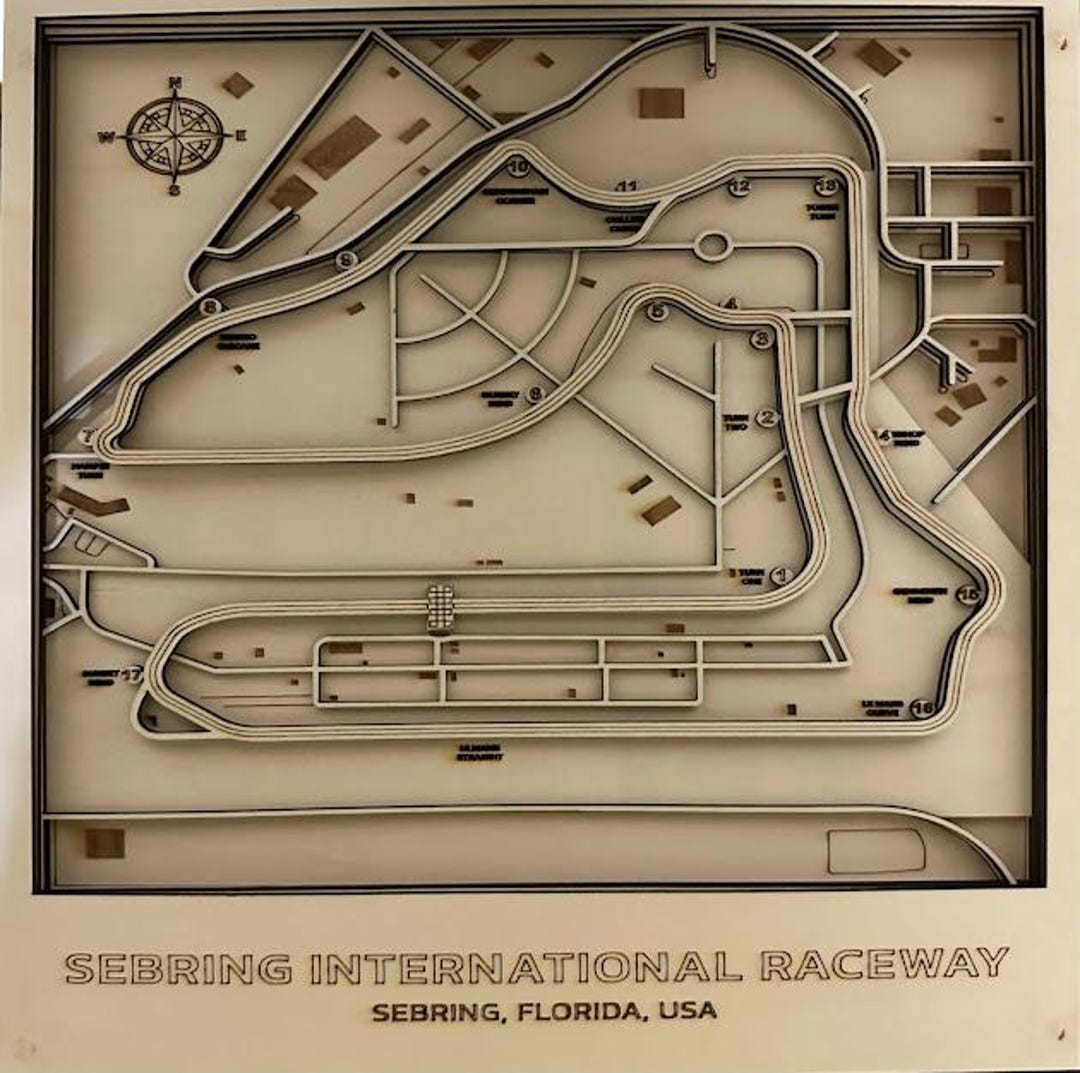 Sebring Intl Race Track - Etsy