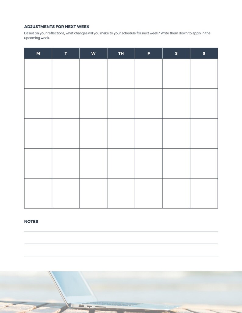 Work-life Balance Worksheet - Etsy