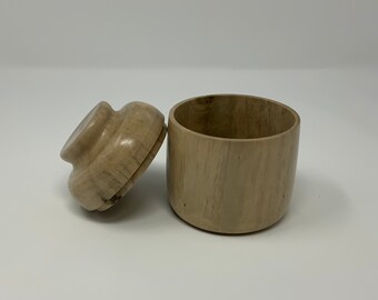 Turned Lidded Box - Etsy