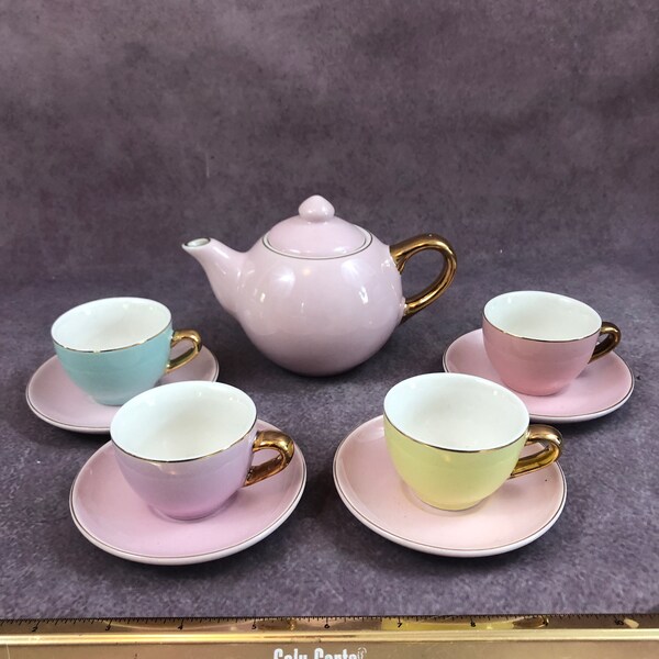 Miniature Tea Set - Etsy