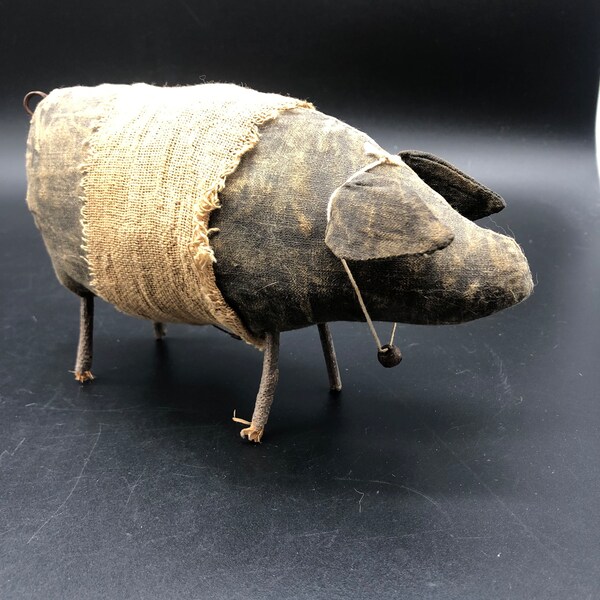 Primitive Pig - Etsy