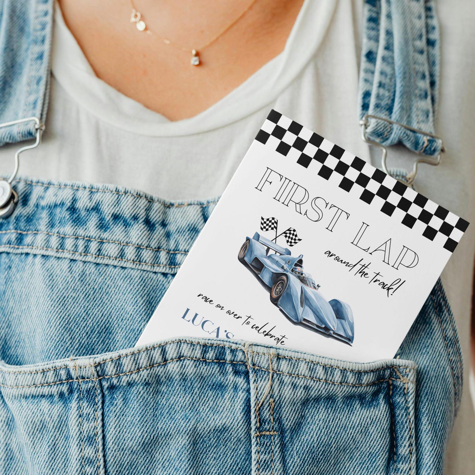 First Lap Around the Track Invitation | Watercolor Race Car | Boy 1st ...