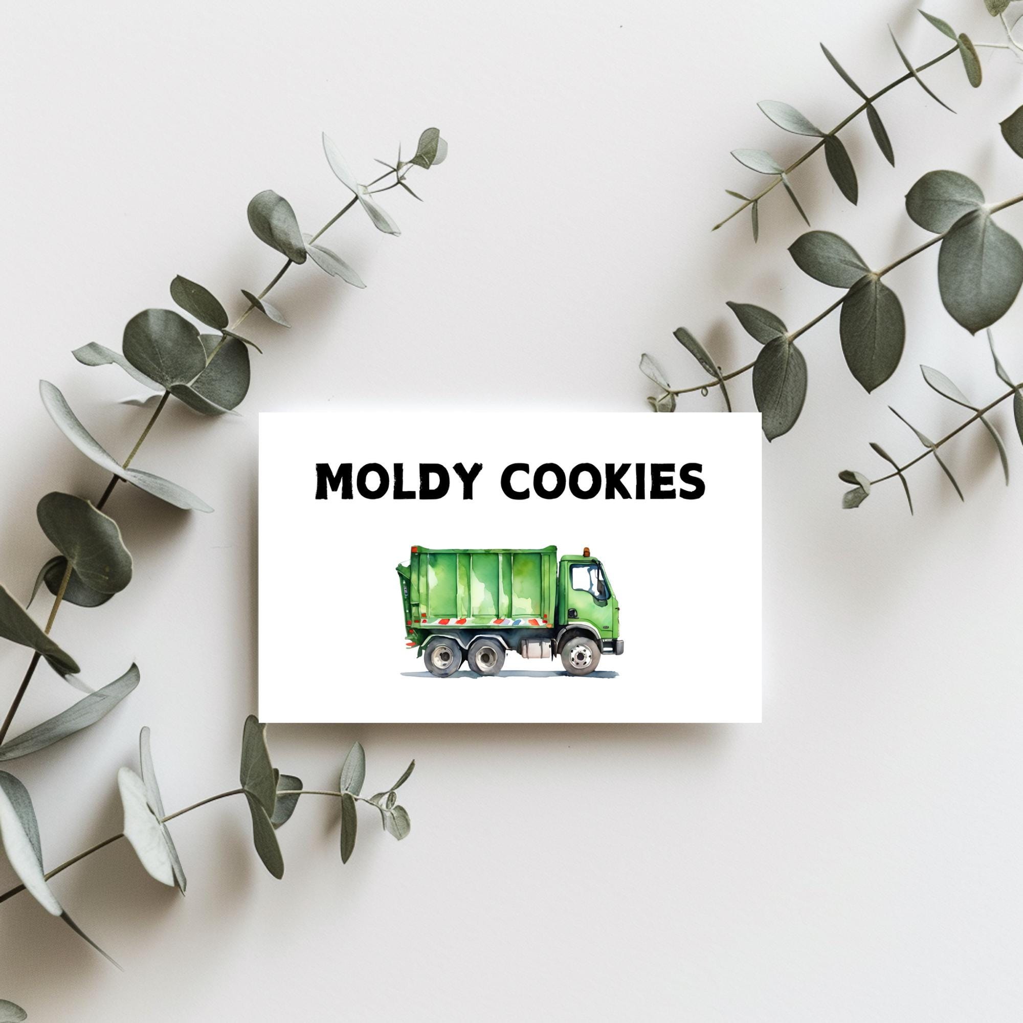 Garbage Truck Birthday Food Labels | Recycle Party Buffet Cards | Trash ...