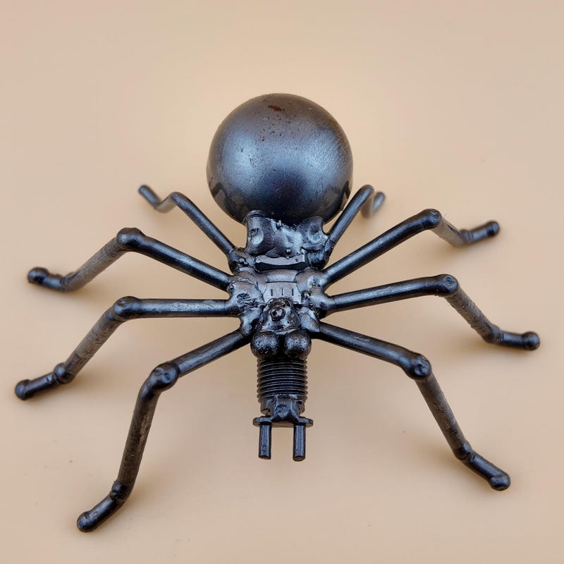 Spider Metal Sculpture - Etsy