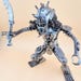 Scrap Metal Predator Sculpture – Handcrafted Alien Warrior Art - Etsy