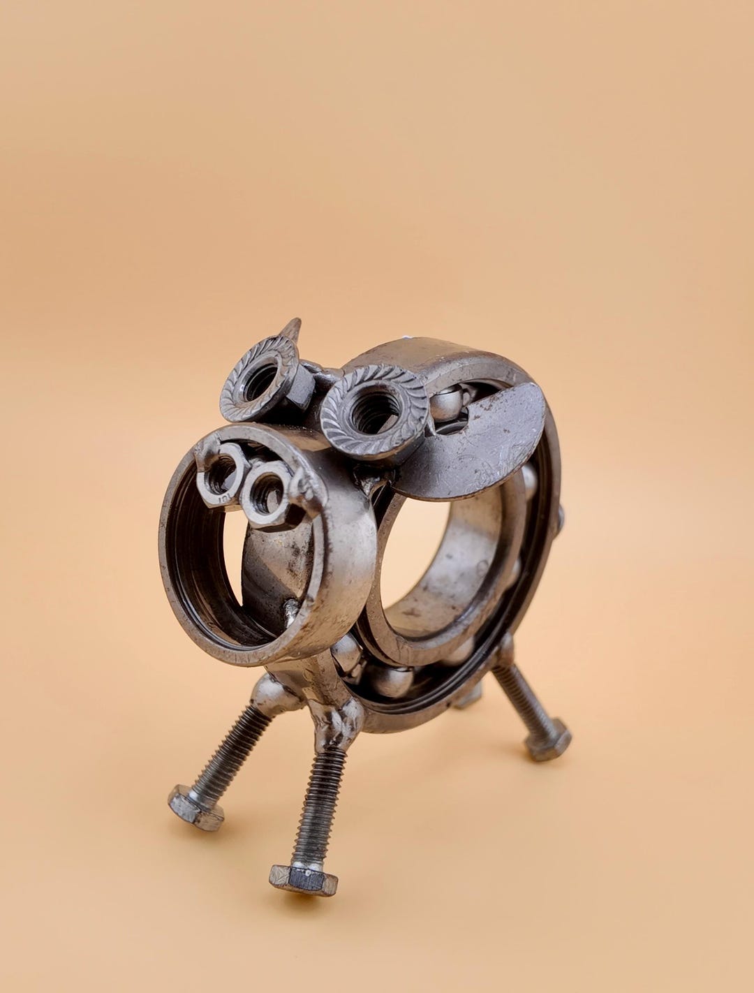 Scrap Metal Pig Sculpture – Upcycled Welding Art - Etsy