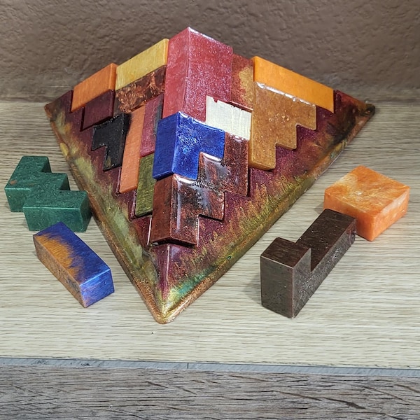 Pyramid Puzzle - Etsy