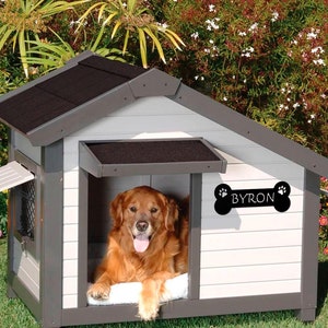 Dog House Sign| Metal Dog Sign| Dog Name Sign| Dog House Name Plate ...