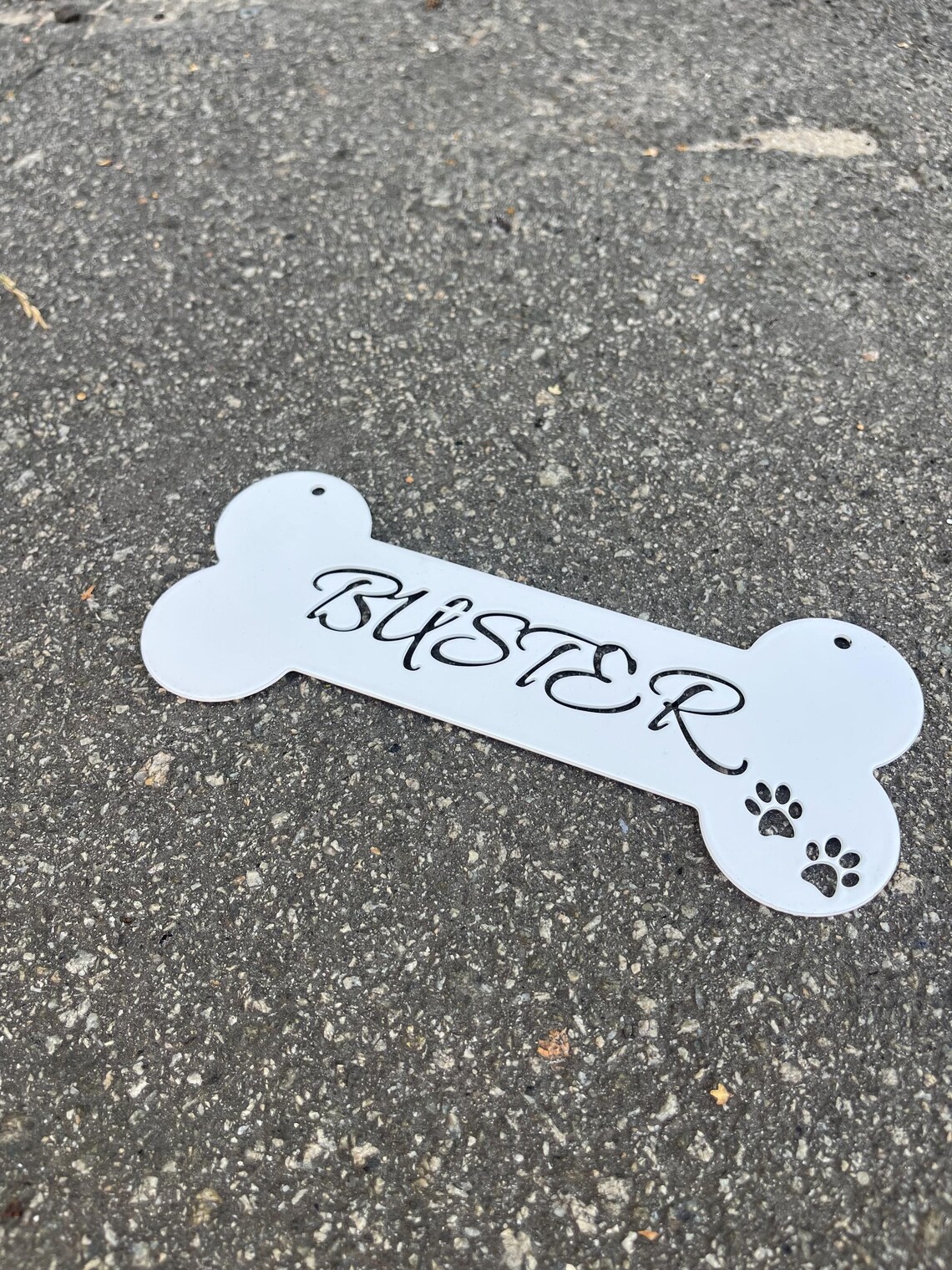 Custom Dog Bonesdog Bone Sign With Name Custom Metal Dog Bones Metal ...