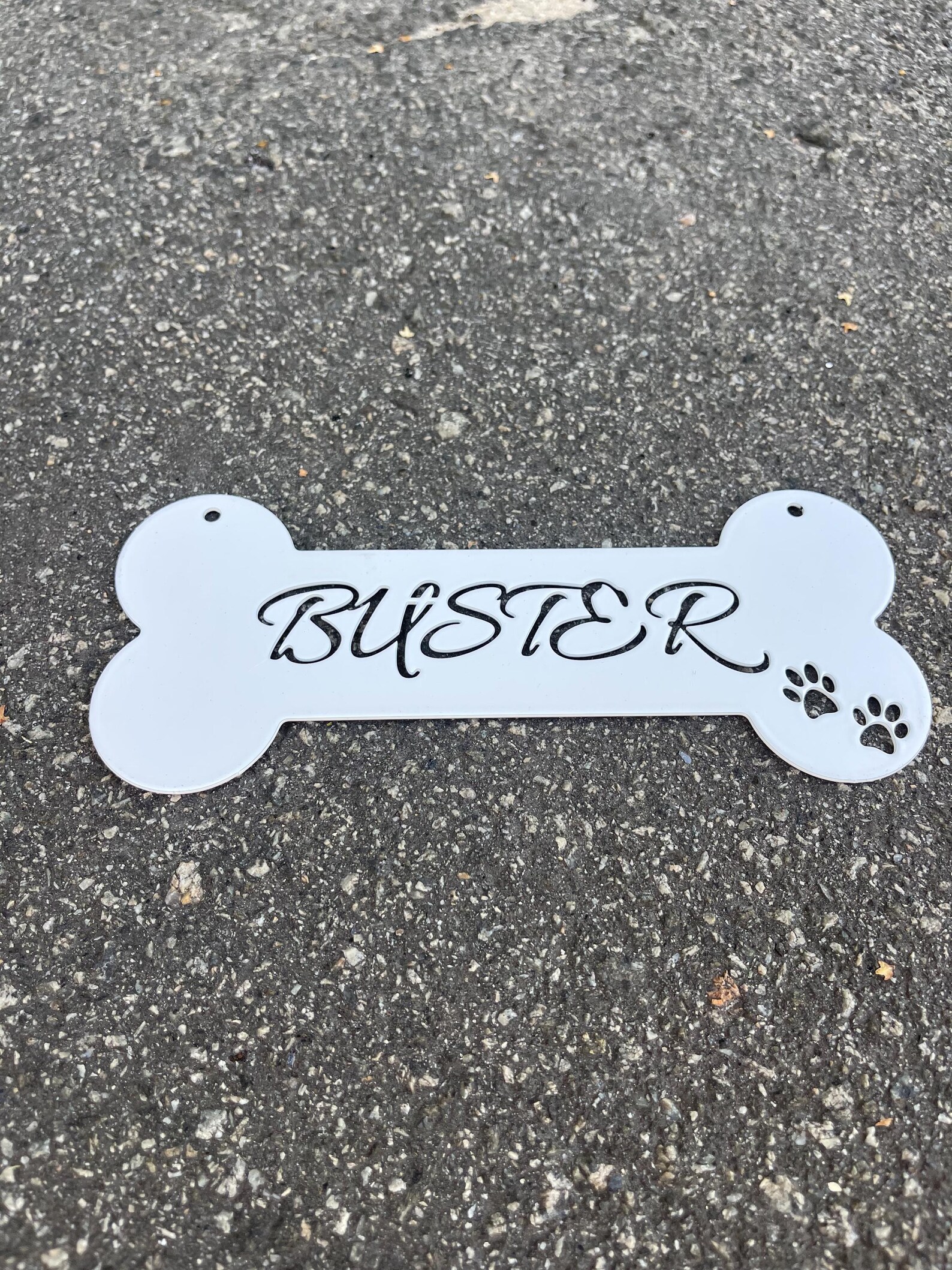 Custom Dog Bonesdog Bone Sign With Name Custom Metal Dog Bones Metal ...