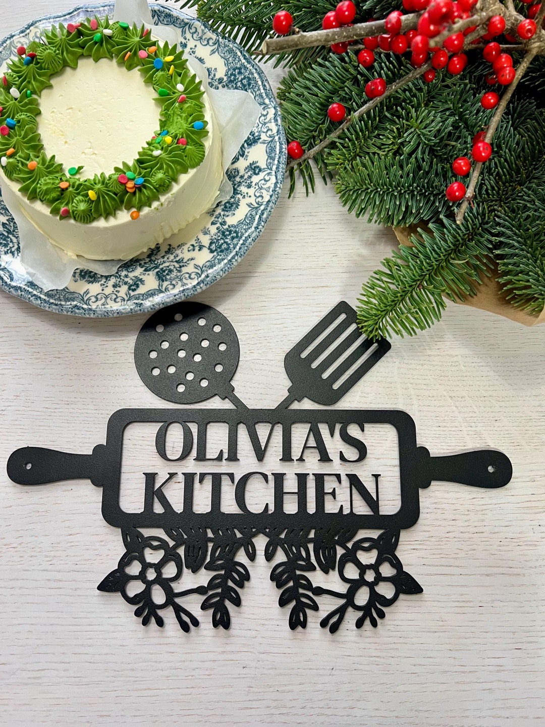 Metal Kitchen Wall Art| Personalized Kitchen| Housewarming Gift| Mom’s ...