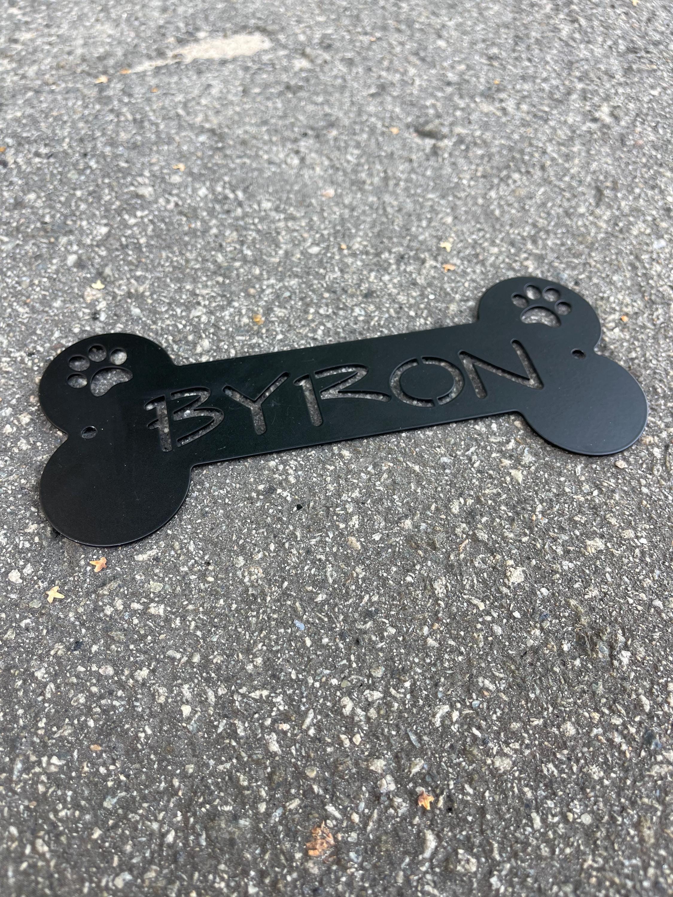 Dog House Sign| Metal Dog Sign| Dog Name Sign| Dog House Name Plate ...