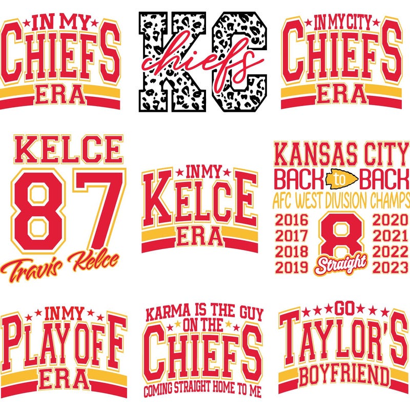Kc Chiefs Svg - Etsy