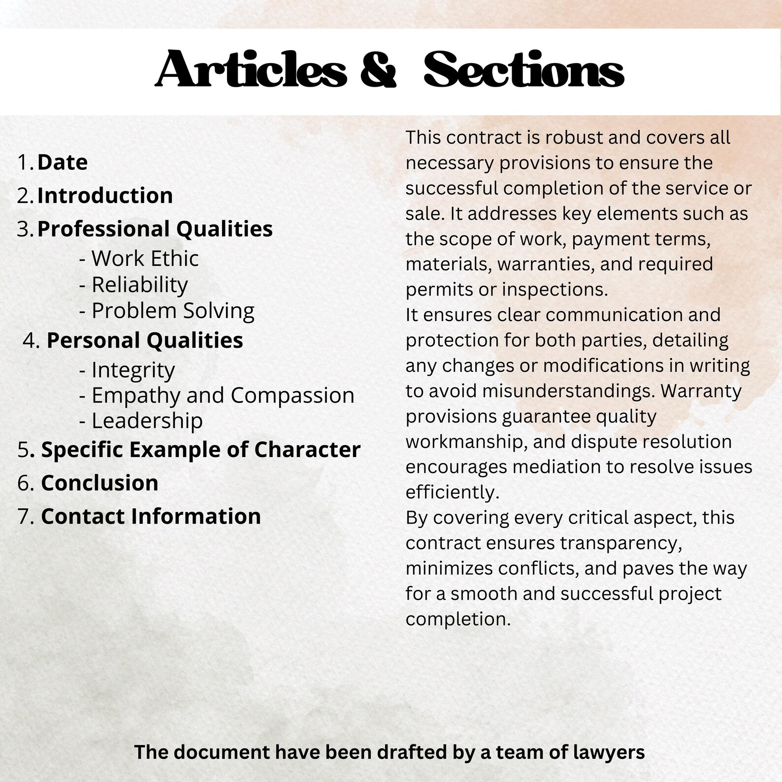 Editable Character Reference Letter - PDF and Word | A4 & US Letter - Etsy