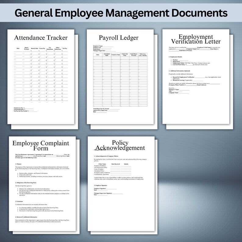 Employee Onboarding Forms – 46 Editable HR Templates | Word, PDF ...