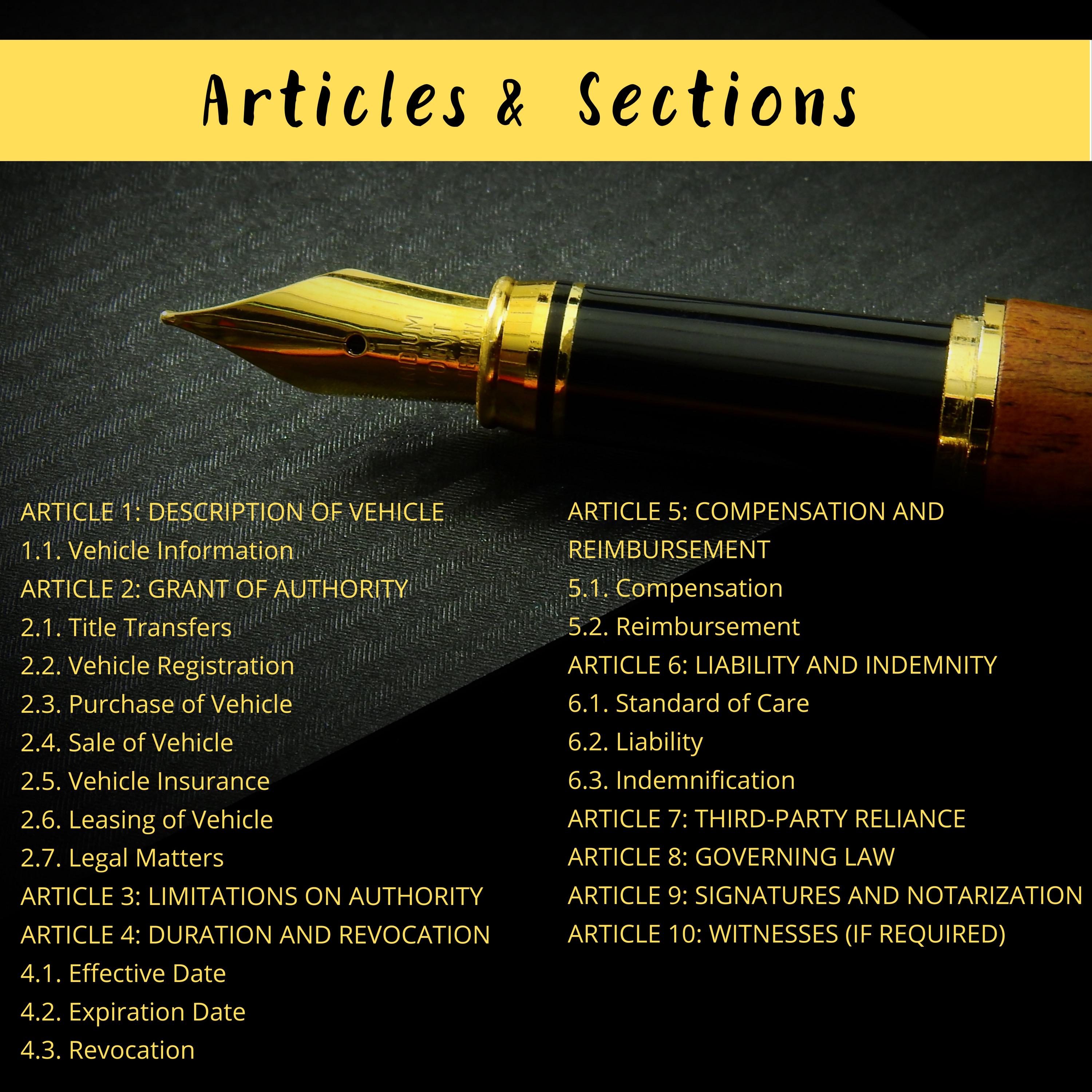 Vehicle Sale Agreement | Editable PDF, Google Doc, Word | Legal Form - Etsy