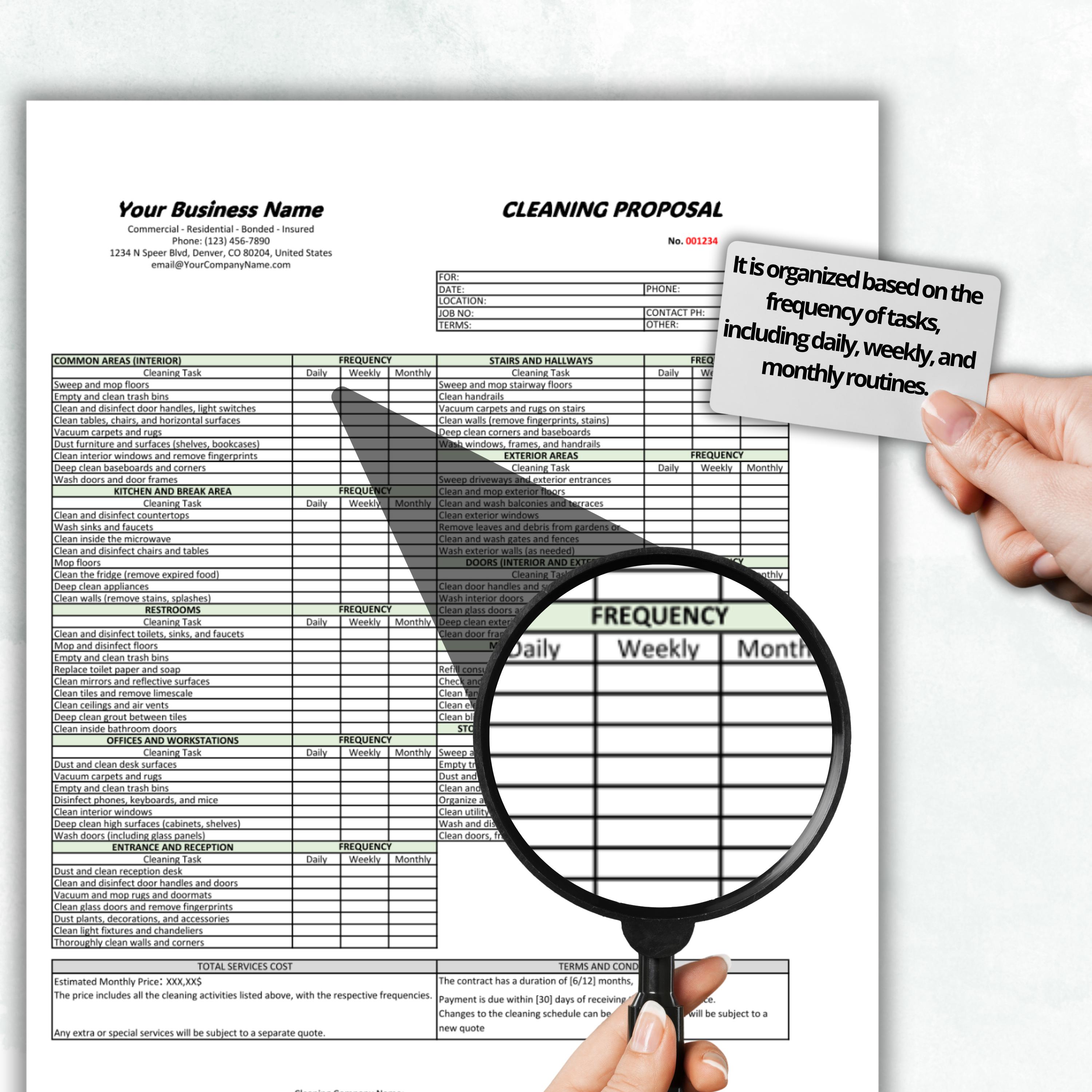 Editable HVAC Maintenance and Repair Proposal - Client Contract ...