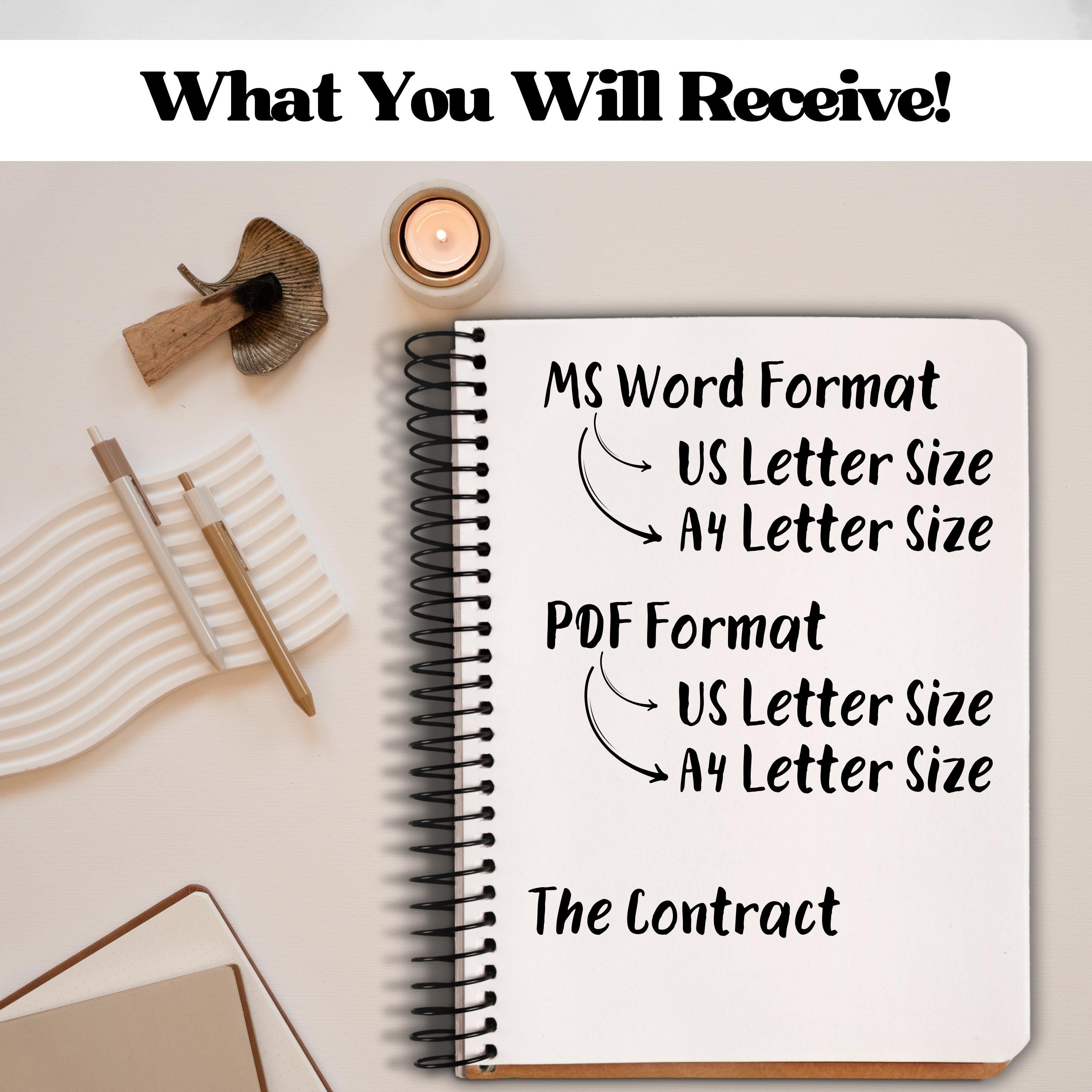 Editable Grant Proposal Template - PDF | Word | A4 | US Letter Size - Etsy