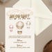 Hot Air Balloon Theme, Neutral Gender Reveal, He or She, Boy or Girl ...