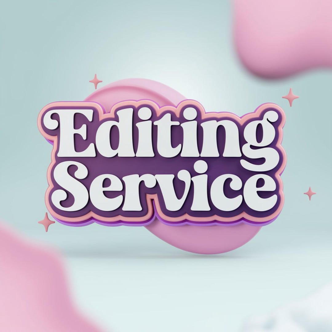 Professional Editing Service | Customization Add-on for Orders | Personalized Revisions ...