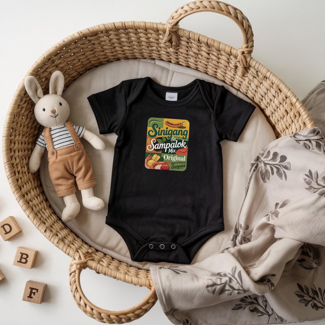 Sinigang Sa Sampalok Bodysuit, Filipino Food Outfit, Newborn Gift ...