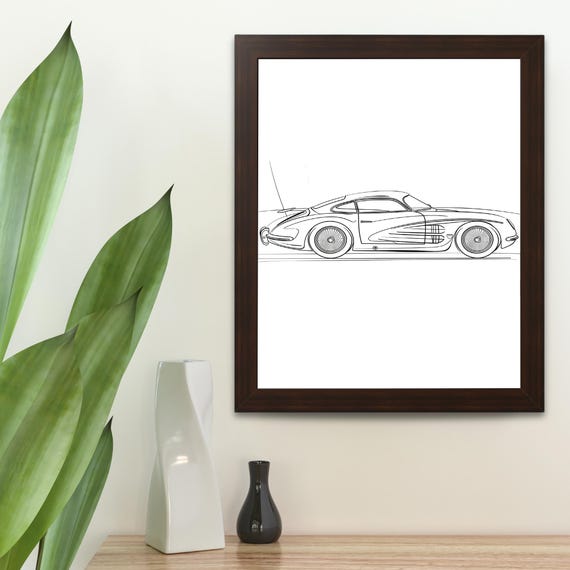 Auto Skizze Design