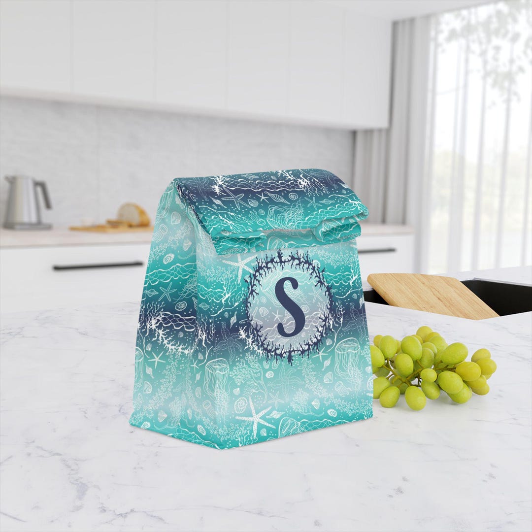 Customized Beachcomber Lunch Bag - Insulated Tote, Eco-friendly Lunch ...
