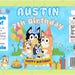 Bluey Chip Bag Template - Editable - Bluey - DIY - Customize - Etsy
