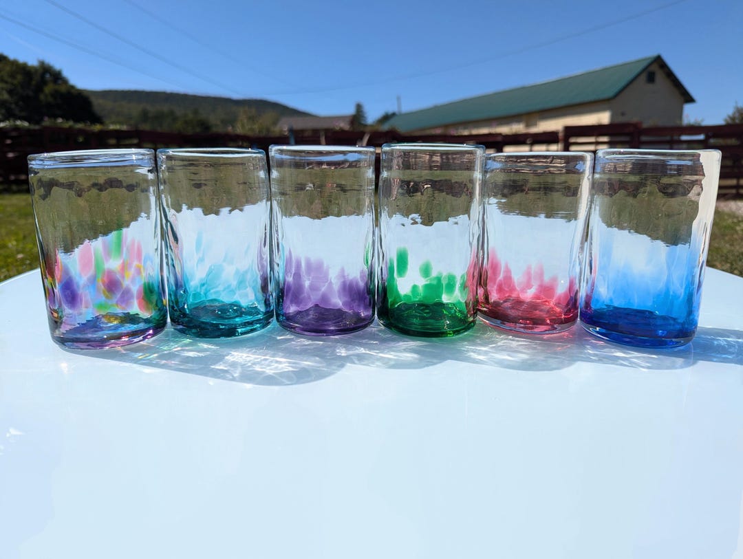 Hand Blown Drinking Glass - Etsy