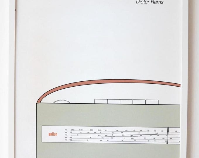 Sony Walkman TPS-L2 Poster, Braun Print, Braun Wall Art, Dieter Rams ...