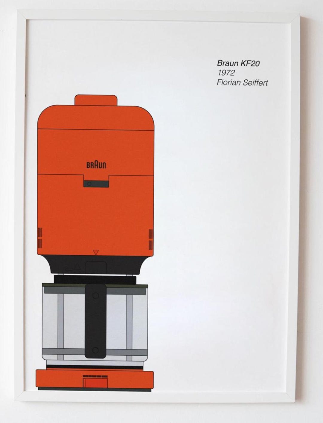Iconic Braun Digital Illustration Dieter Rams Bauhaus Poster - Etsy