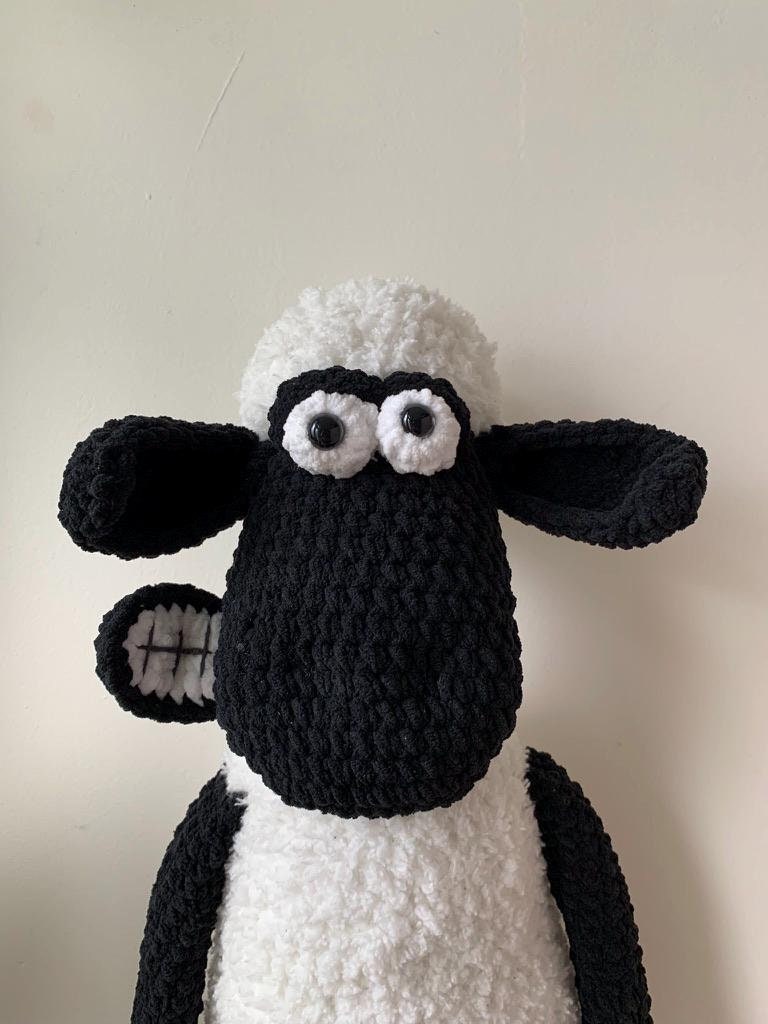 Shaun the Sheep. Handmade Plush Toy, Amigurumi Toy. A Good Gift for ...