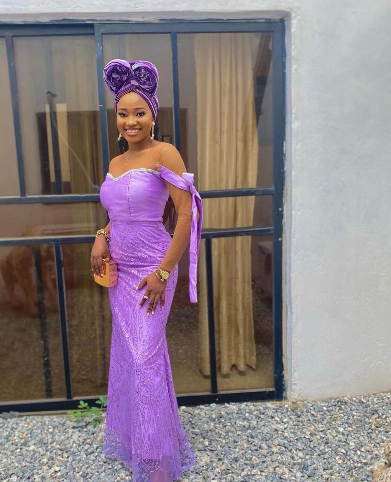 Latest Nigeria & Africa Lace Dress. Mermaid Asoebi Dress/iso Ebo ...