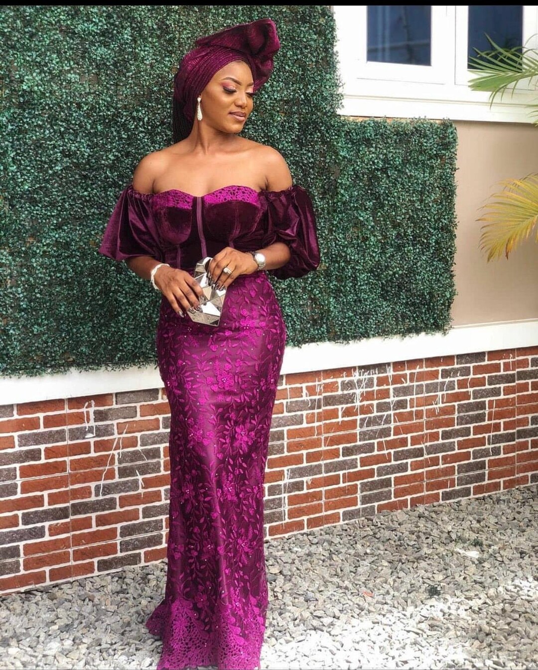 Latest Nigeria & Africa Lace Dress. Mermaid Asoebi Dress/iso Ebo ...
