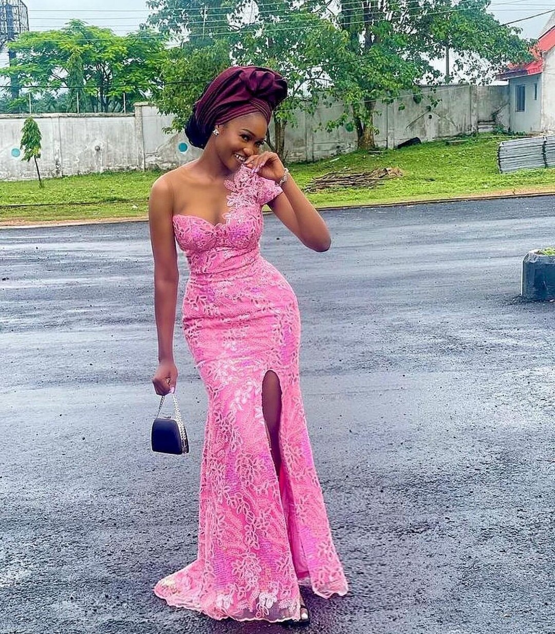 Latest Nigeria & Africa Lace Dress. Mermaid Asoebi Dress/iso Ebo ...