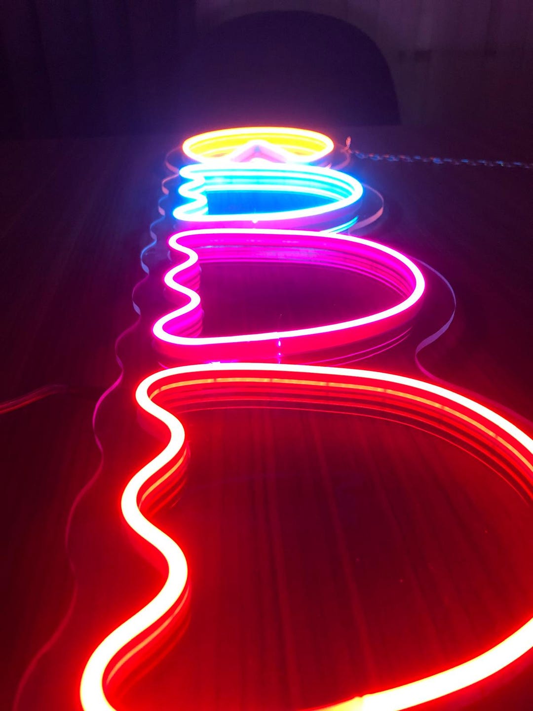 Pacman Neon Signpacman/pacman Neon Sign/game Led Giftled Sign/game ...